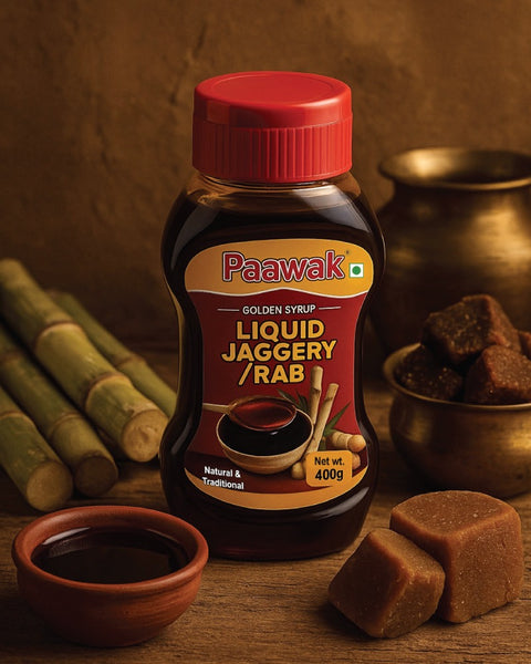 Paawak Liquid Jaggery / Rab (Kakvi) (400gm) – Paawak Food Products ...